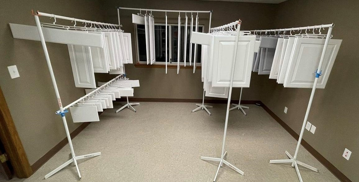 The PaintLine | #1 Cabinet Door Painting & Drying Racks