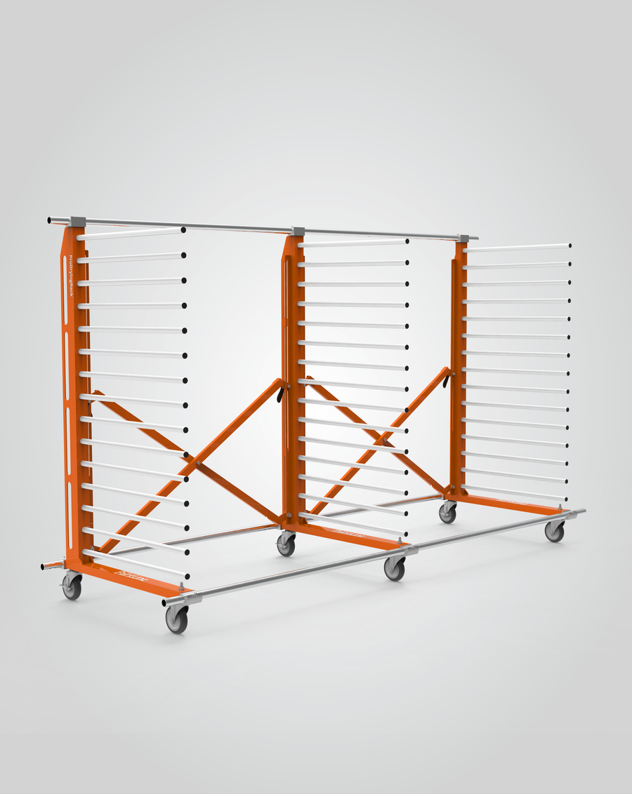 The PaintLine | ProDryingRack EX Plus, Expandable Cabinet Drying Racks