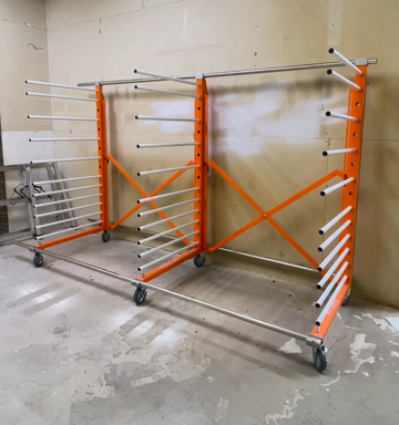 The PaintLine | ProDryingRack EX Plus, Expandable Cabinet Drying Racks