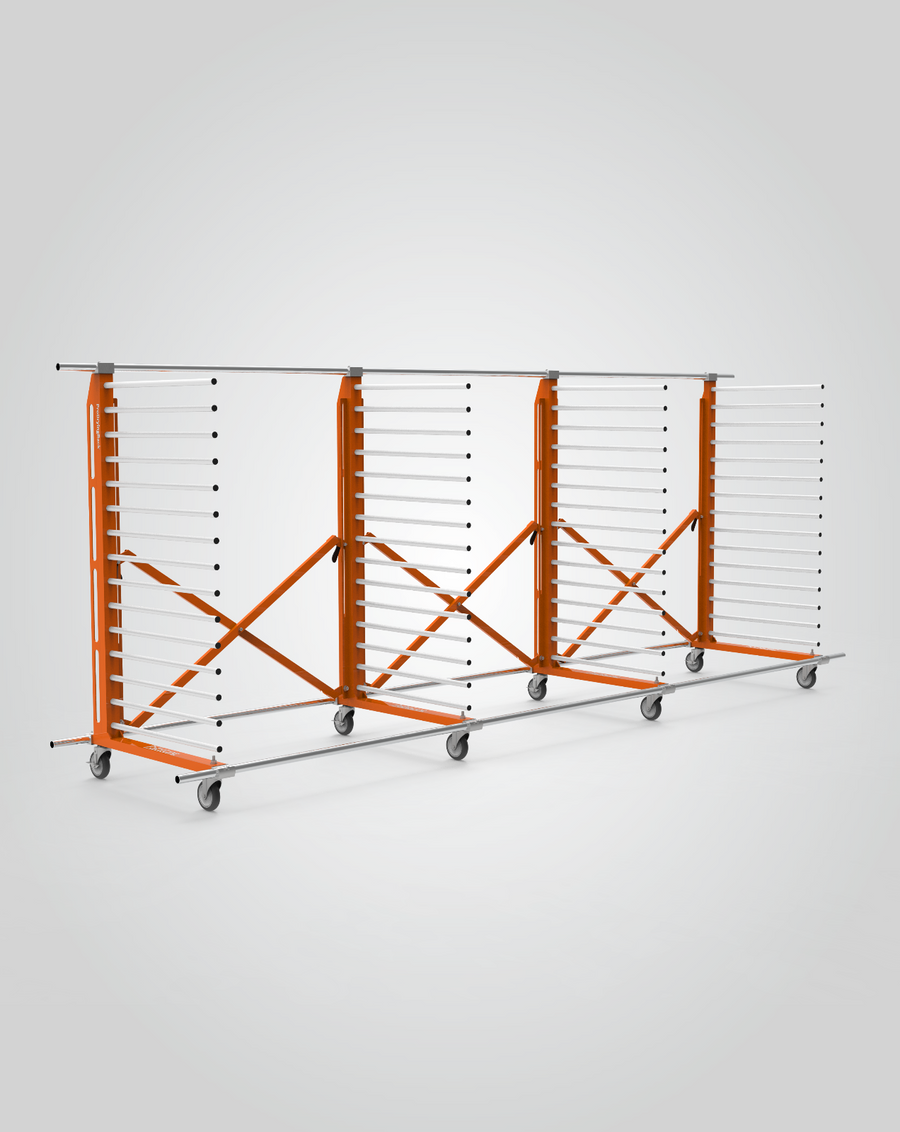 The PaintLine | ProDryingRack EX Plus, Expandable Cabinet Drying Racks