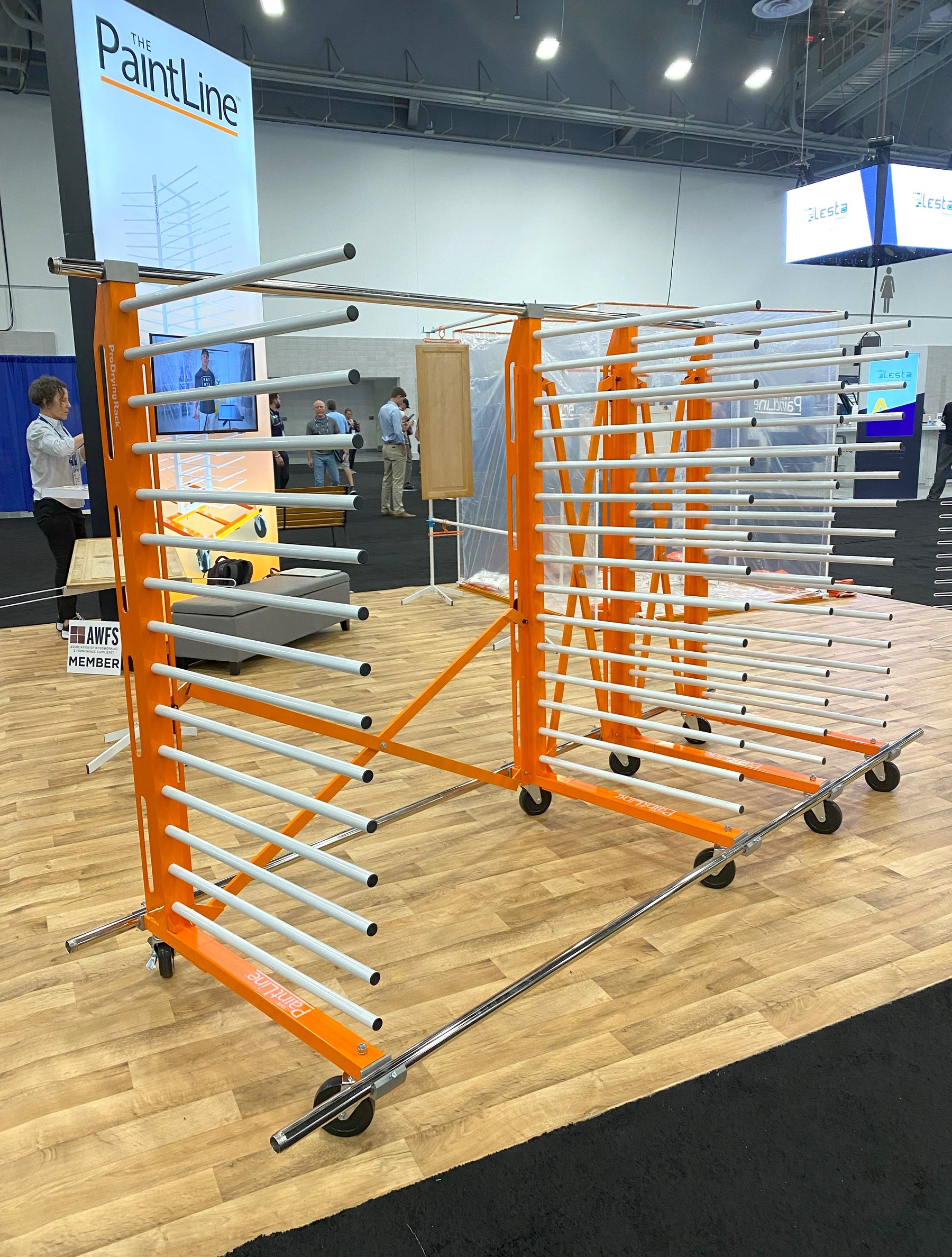 The PaintLine | ProDryingRack EX Plus, Expandable Cabinet Drying Racks