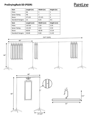 PaintLine PSDR Spinner | Vertical Cabinet Door Painting Series