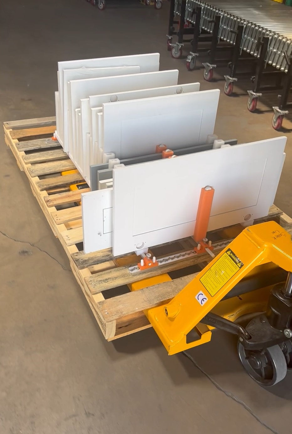 The PaintLine | Cabinet Door Transportation System